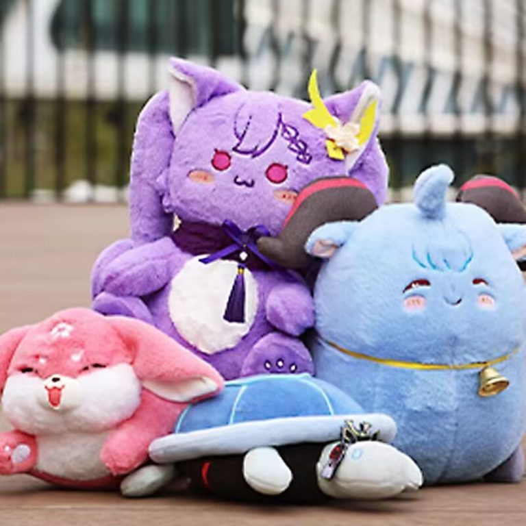 Goat Ganyu Plush Toy Genshin Impact Stuffed Animals Adeptus Ganyu Main ...