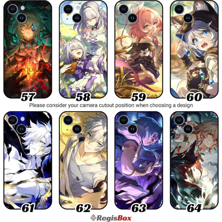 Light Cone Honkai Star Rail Phone Case Star Rail Weapon Art - RegisBox
