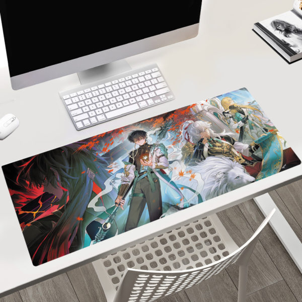 Jing Yuan Honkai Star Rail Mouse Pad HSR Husbando Dan Heng Luocha Blade ...
