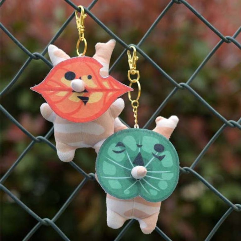Yahaha Sound Korok Plush Toys Zelda Keychains 5 Interchangeable Faces ...