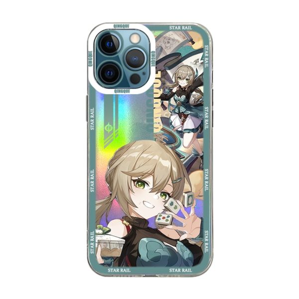 Holographic Honkai Star Rail IPhone Case Cute Star Rail OnePlus Huawei ...