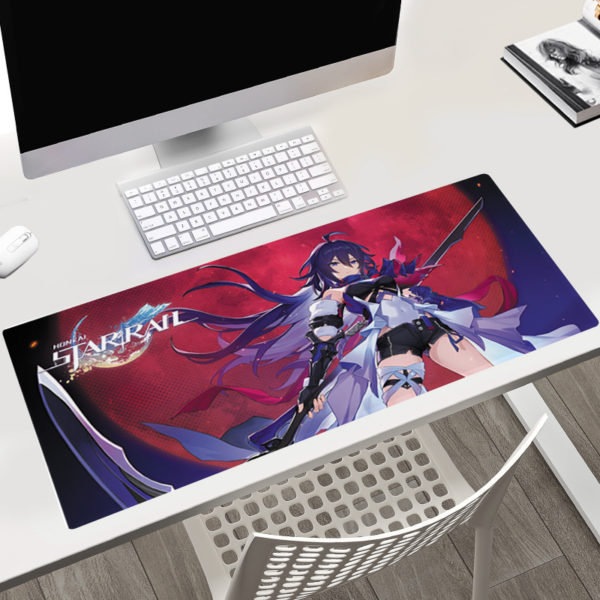 Seele Bronya Honkai Star Rail Gaming Mouse Pad HSR Desk Mat - RegisBox