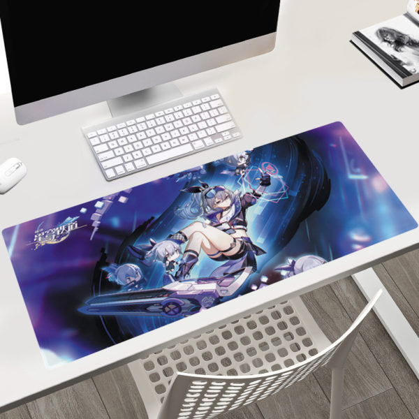 Silver Wolf Honkai Star Rail Gaming Mouse Mat Kafka HSR Desk Pad - RegisBox