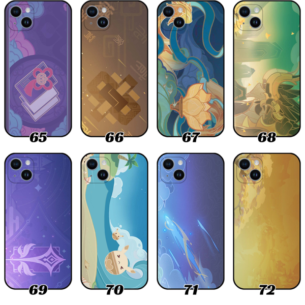 Genshin Character Namecard Phone Cases Genshin Impact IPhone Google ...