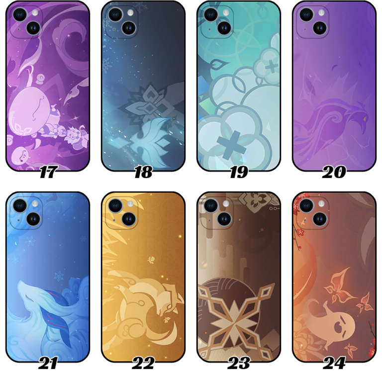 Genshin Character Namecard Phone Cases Genshin Impact IPhone Google ...