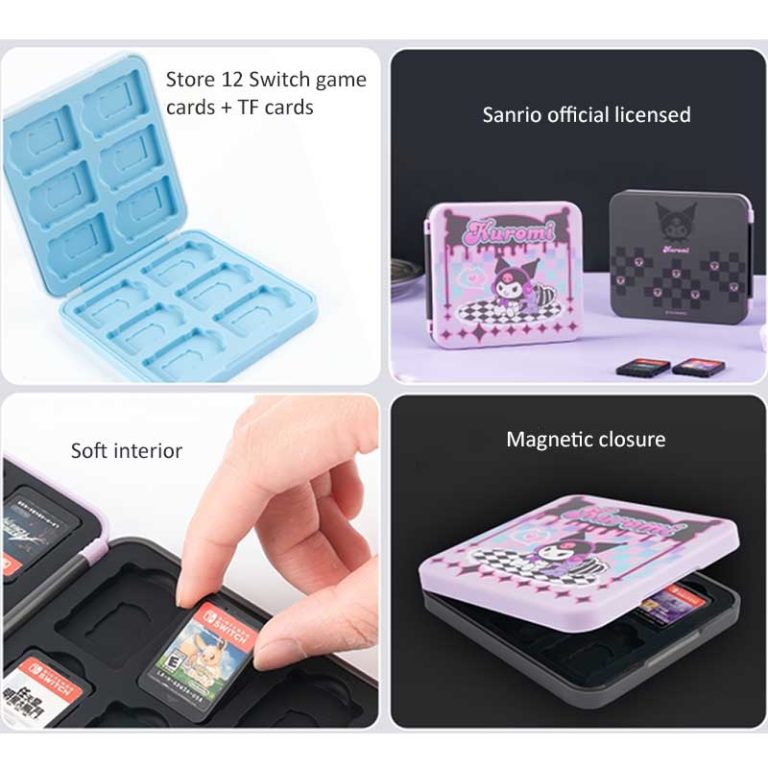 Official Licensed Switch Game Card Case Holder 12 Slots Switch OLED ...