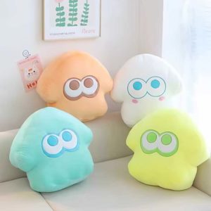 Splatoon Plush Toy Squid Stuffed Toy Cute Splatoon Cushion Pillow ...