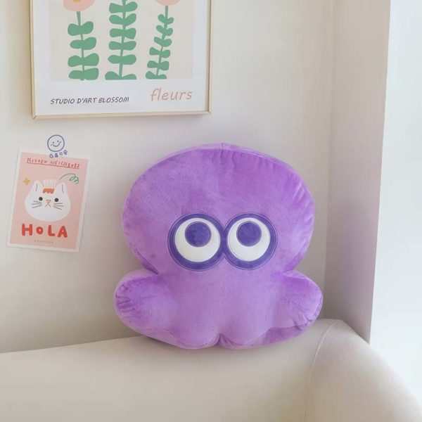 Splatoon Plush Toy Squid Stuffed Toy Cute Splatoon Cushion Pillow ...