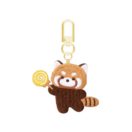 Embroidered Red Panda Keychain Cute Embroidered Lesser Panda Key Rings ...