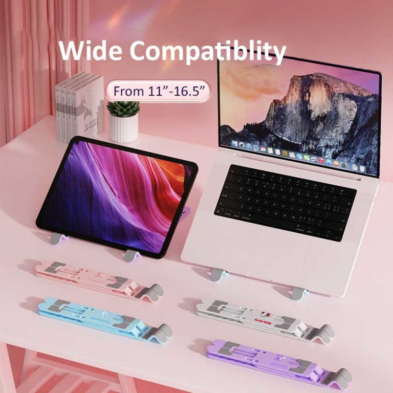 Official Laptop Stand Desktop Foldable Travel Macbook Adjustable Stand ...