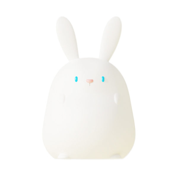 Rechargeable Rabbit Night Light Cute Bunny Lamp LED Lights Kawaii Room ...