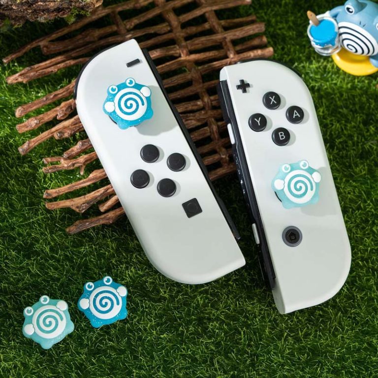 Mew Switch Joystick Caps Anime Switch OLED Analog Grips - RegisBox