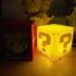 Question Mark LED Light Rechargeable Question Block Lamp - RegisBox