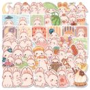 50PCS Rabbit Stickers Waterproof Bunny Decals Cute Rabbit Lover Gifts ...