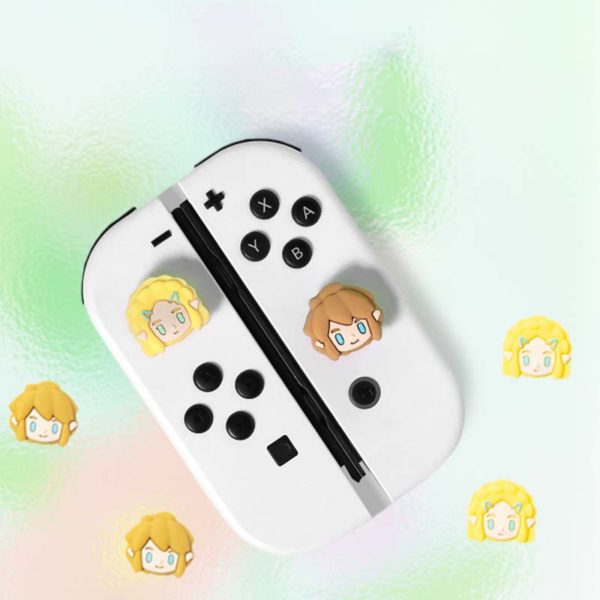Link Zelda Switch Pro Controller Thumb Grips For PS5 PS4 XBOX Switch ...