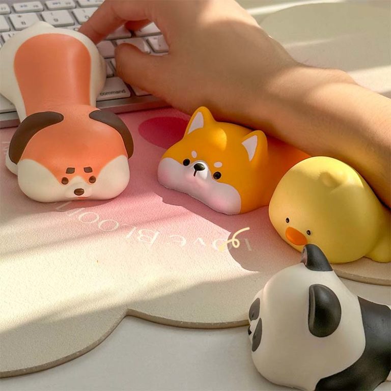 Cute Animal Wrist Rest Kawaii Padded Wrist Support - RegisBox