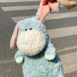 Cute Donkey Plush Toy Fluffy Stuffed Animal Plushie - RegisBox