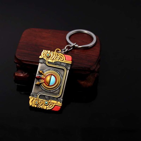 Zelda Purah Pad Keychain TOTK Key Ring Zelda Necklace - RegisBox