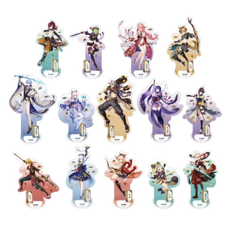 Genshin Impact Acrylic Standee Genshin Figure Stand 15cm - RegisBox