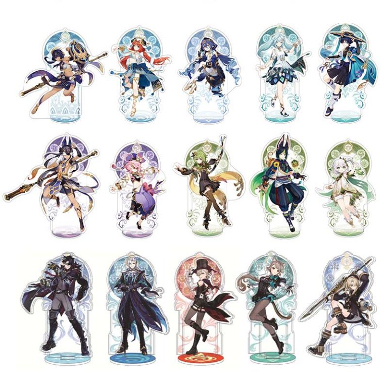 Genshin Impact Acrylic Standee Genshin Figure Stand 15cm - RegisBox
