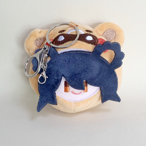 Chibi Genshin Impact Plush Keychain Cute Teyvat Animal Plushie - RegisBox