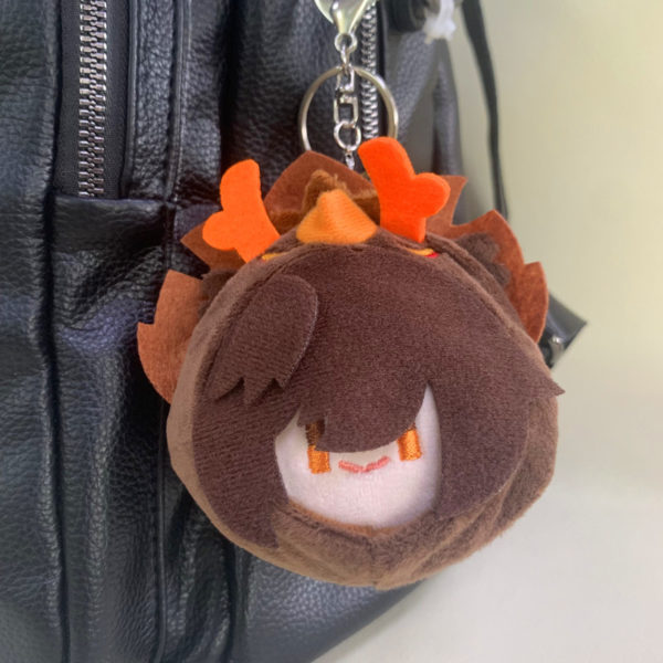 Chibi Genshin Impact Plush Keychain Cute Teyvat Animal Plushie - RegisBox