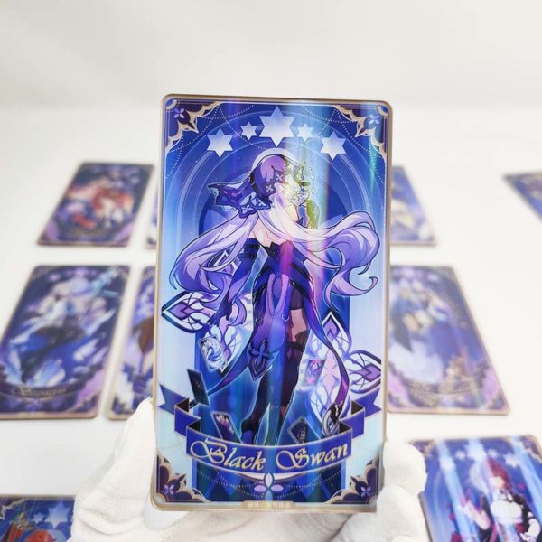 HSR Holographic Tarot Card Honkai Star Rail Acrylic Collectibles - RegisBox