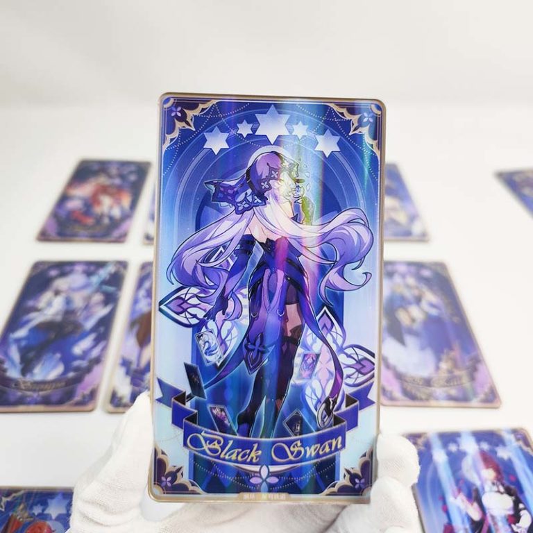HSR Holographic Tarot Card Honkai Star Rail Acrylic Collectibles - RegisBox