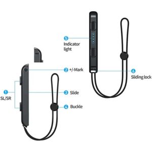 Joycon Wrist Strap Switch Lanyard Replacement Parts Switch OLED Joy Con ...