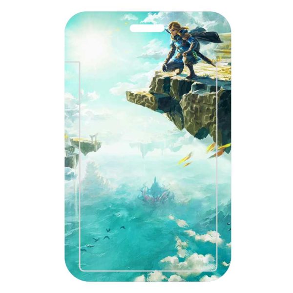 Zelda Badge Holder Sheikah Slate BOTW TOTK Purah Pad Keychain Card ...