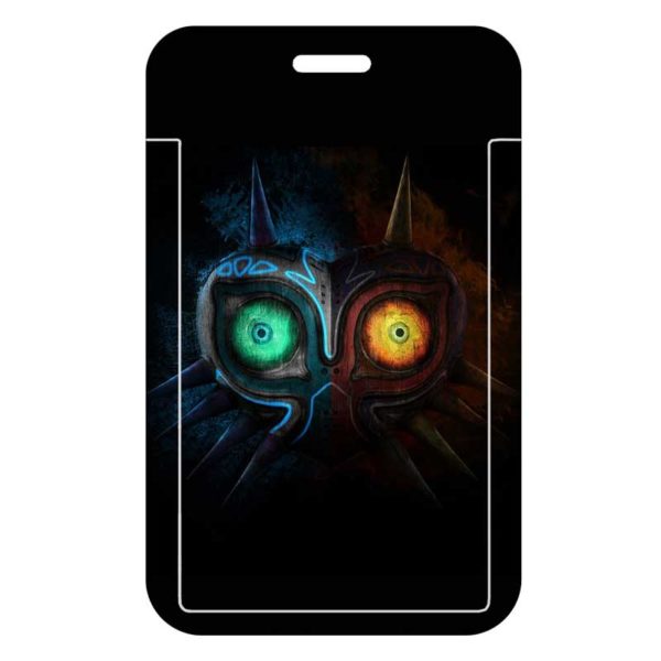 Zelda Badge Holder Sheikah Slate BOTW TOTK Purah Pad Keychain Card ...