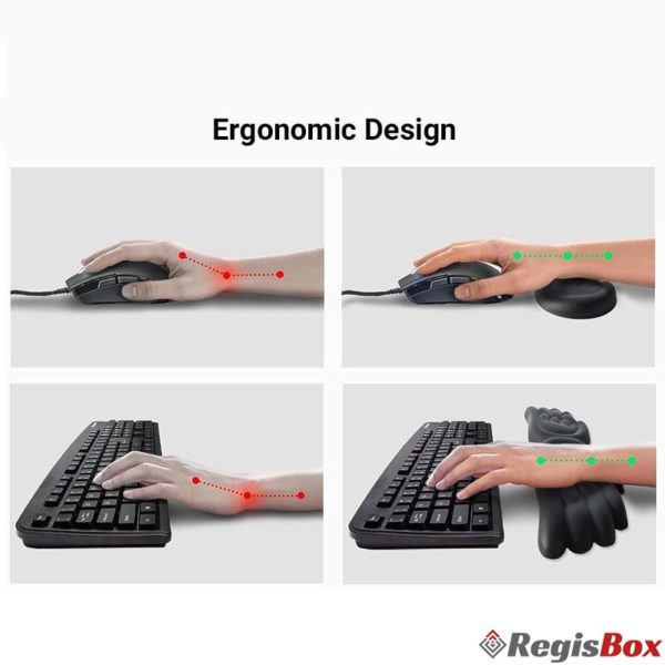 9 Colors Angel Wings Keyboard Wrist Rest Cute Wrist Support Kawaii ...