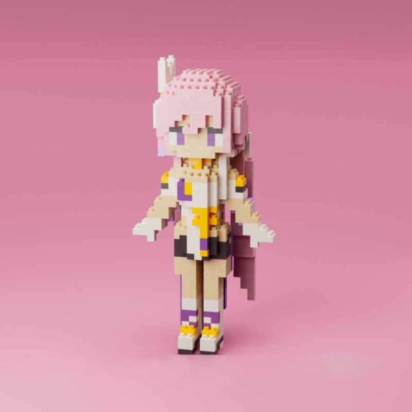 DIY Honkai Impact 3rd Figure HI3 Building Blocks Elysia Figure Bronya ...