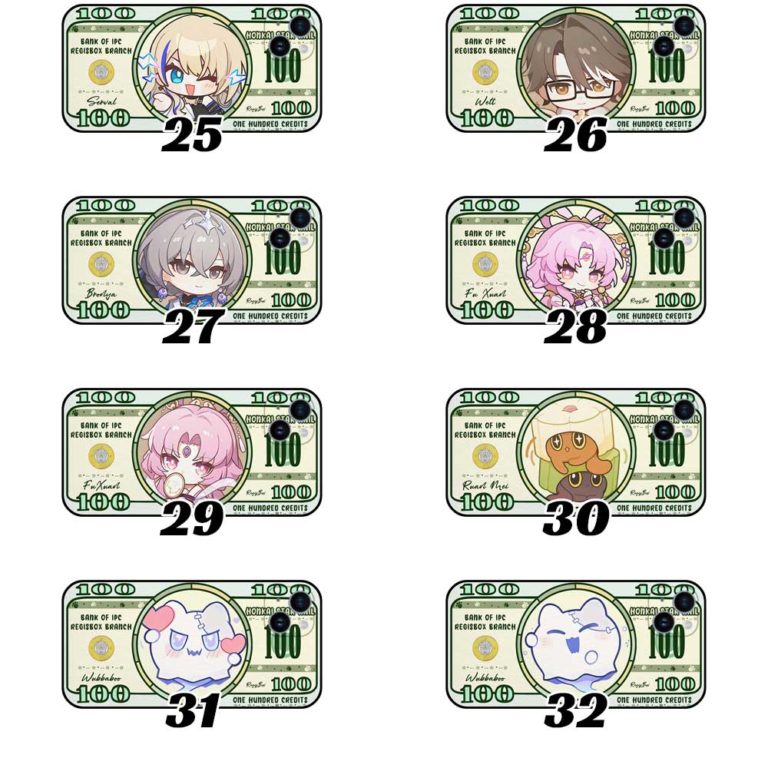 RegisBox HSR Phone Case Chibi Honkai Star Rail Bill IPhone Cases Cute ...
