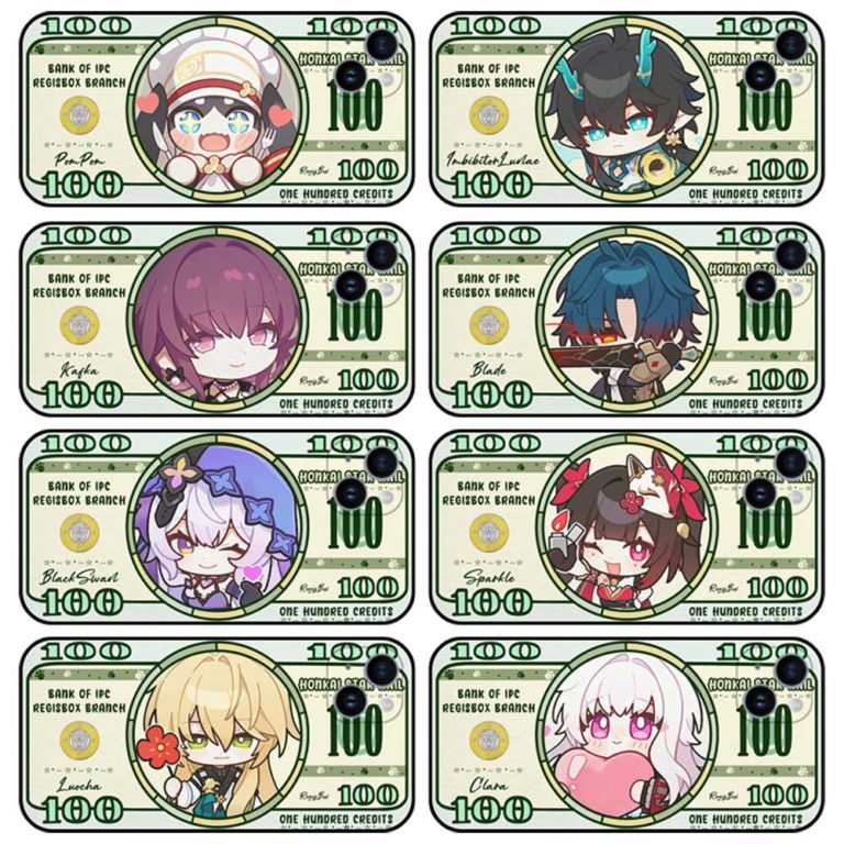 RegisBox HSR Phone Case Chibi Honkai Star Rail Bill IPhone Cases Cute ...