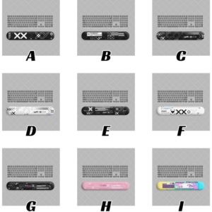 Sci-Fi Keyboard Wrist Rest Futuristic Cyberpunk Wrist Support Gaming ...