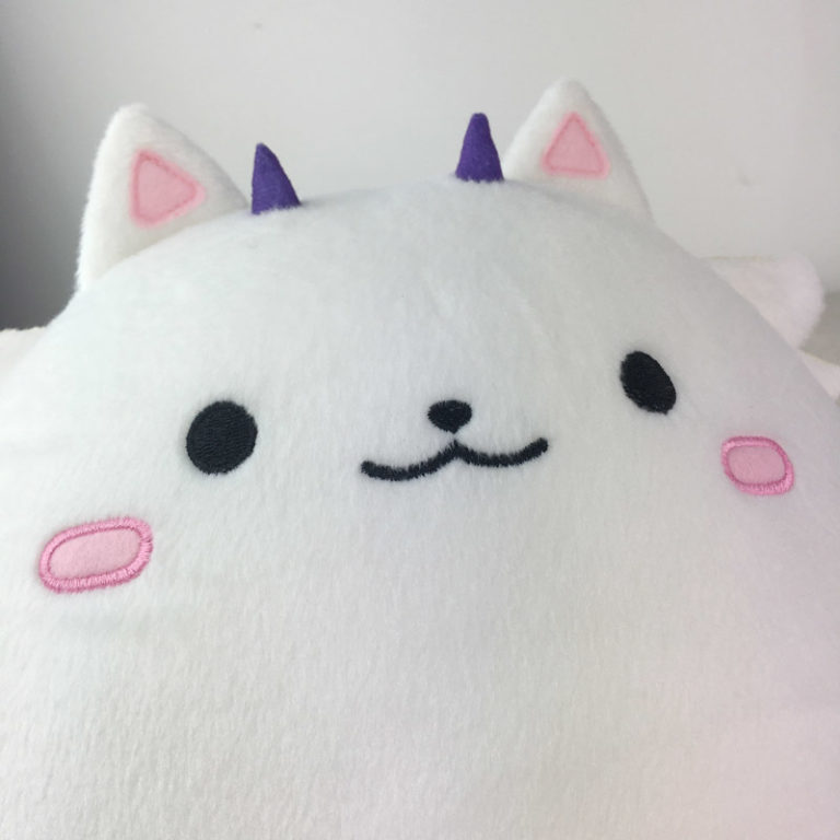 Cute Devil Cat Plushie Kawaii Cat Stuffed Animal Plush Toy - RegisBox