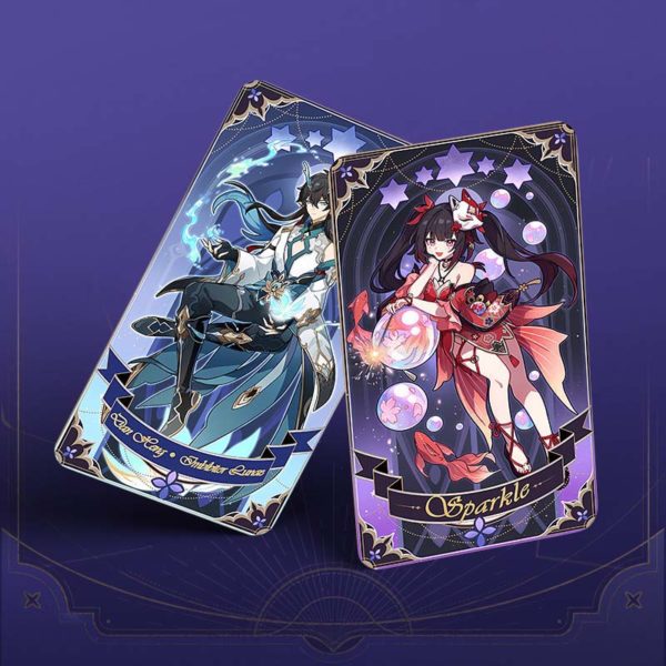 Honkai Star Rail Tarot Cards Matte Paper HSR Collection Cards - RegisBox