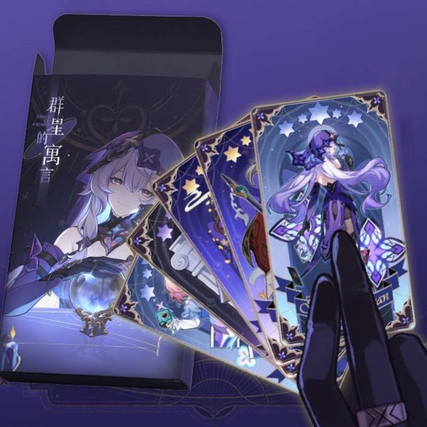Honkai Star Rail Tarot Cards Matte Paper HSR Collection Cards - RegisBox