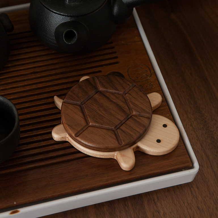 Turtle Coaster Wood Coaster Wooden Craft Turtle Lover Gift - RegisBox