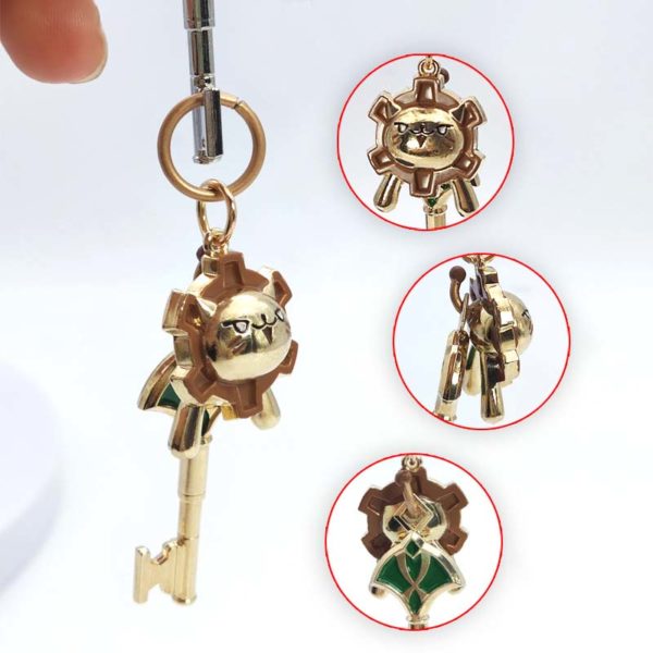 Alhaitham Kaveh Keychain Metal Genshin Impact Key Ring Set Of 3 - RegisBox