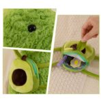 Avocado Dinosaur Plush Toy Fluffy Green Dinosaur Stuffed Animals - RegisBox