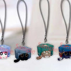 HSR Cat Cake Phone Charm Honkai Star Rail Cat Key Ring - RegisBox