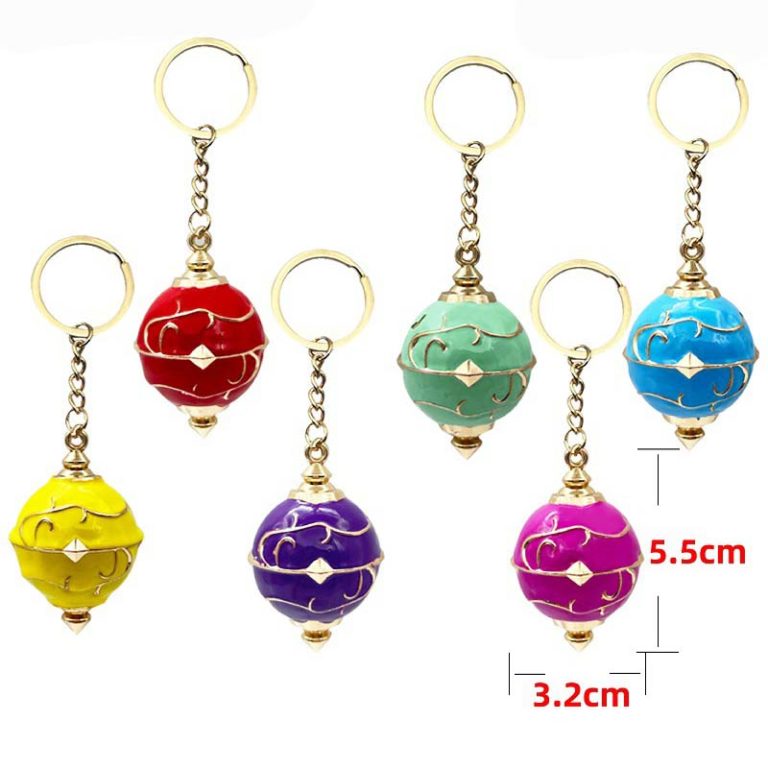 Metal Pal Sphere Keychain Palworld Key Rings - RegisBox