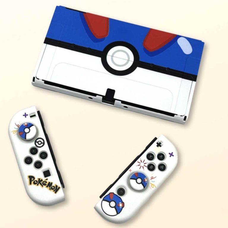 Pokeball Switch OLED Shell Case Pokeball Switch TV Dock Cases - RegisBox