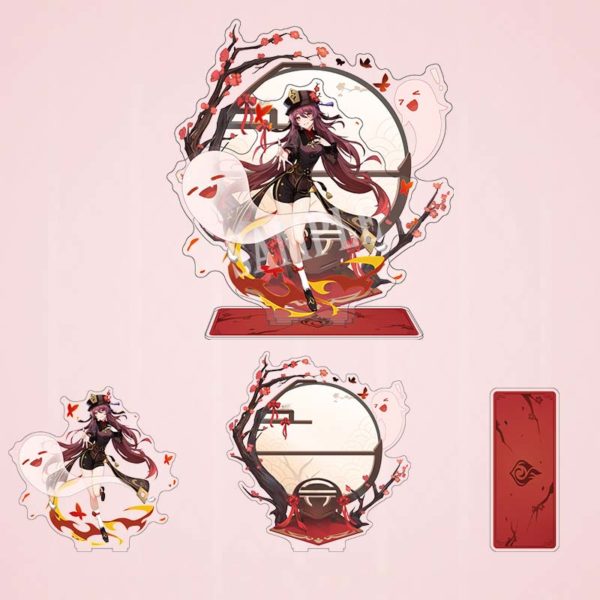 Hu Tao Genshin Impact Standee Cute Hutao Acrylic Stand - RegisBox