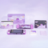 Ditto Switch Cover Translucent Purple Ditto Switch OLED Case - RegisBox