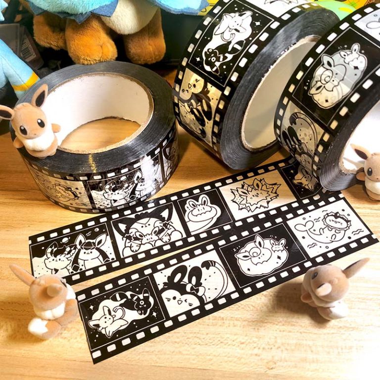 Eeveelution Duct Tape Cute Eevee Sealing Tapes - RegisBox
