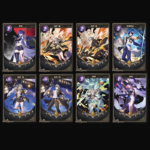 HSR Poker Cards Holographic Honkai Star Rail Playing Cards 57PCS - RegisBox