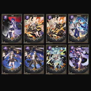 HSR Poker Cards Holographic Honkai Star Rail Playing Cards 57PCS - RegisBox